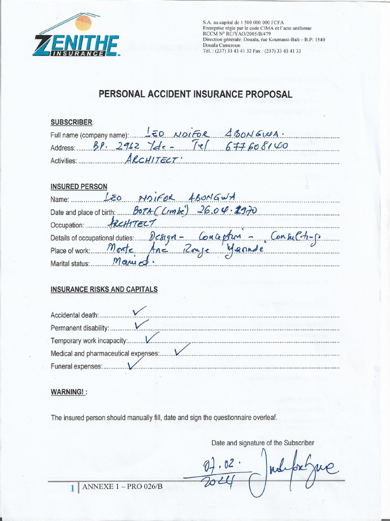 Zenith Insurance | PDF