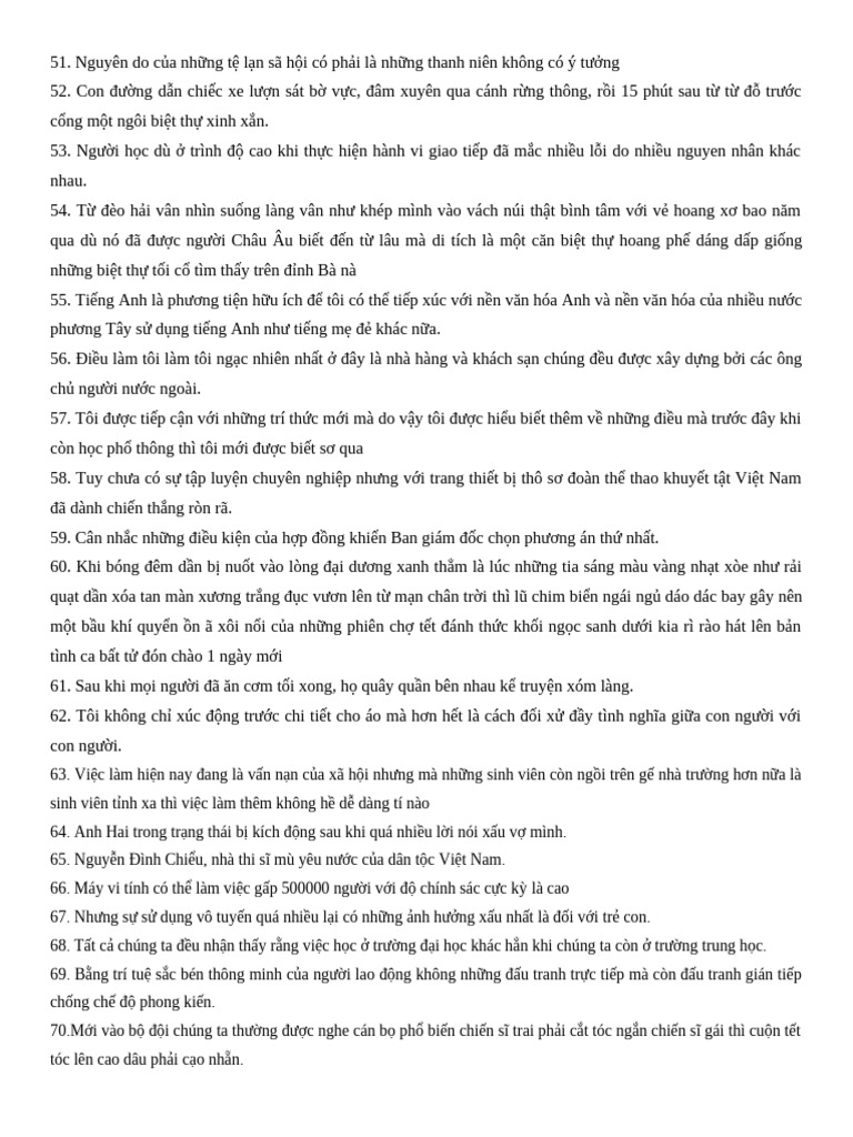 Bài Tập TVTH | PDF