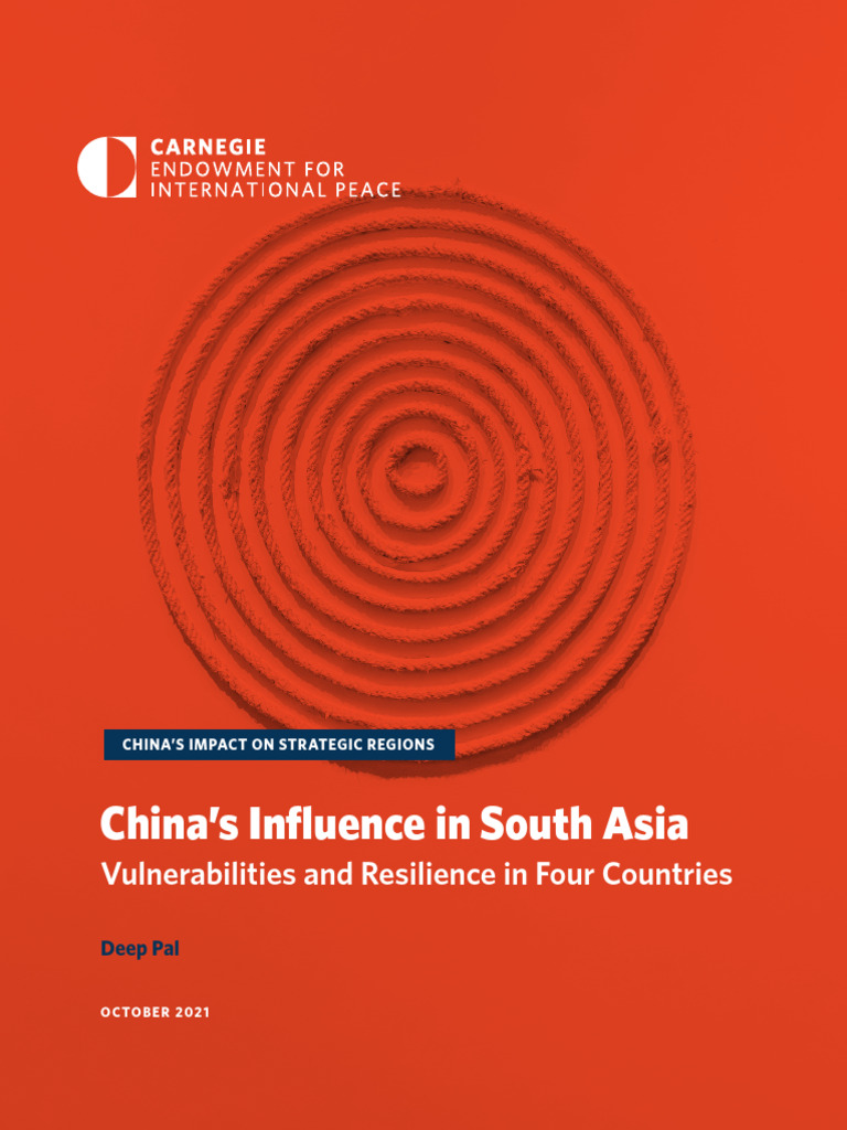 China's Strategic Influence in South Asia | PDF | China | World Politics