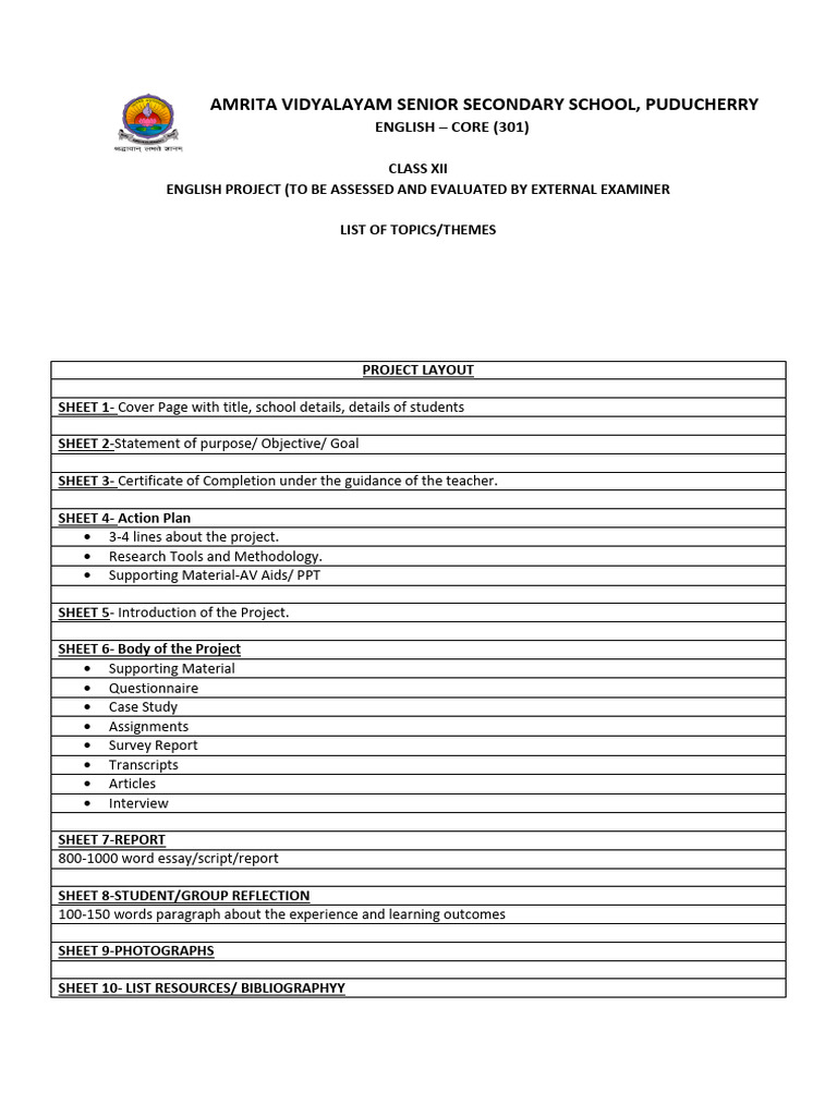 CLASS XII PROJECT ASL | PDF | Poetry