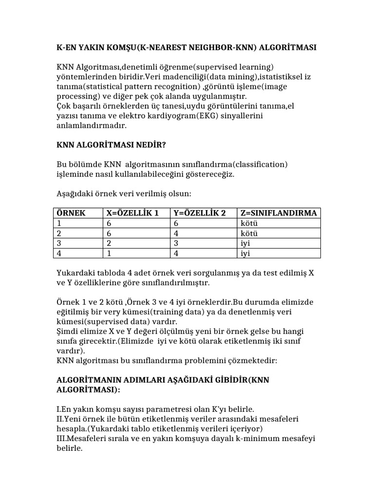KNN ML | PDF