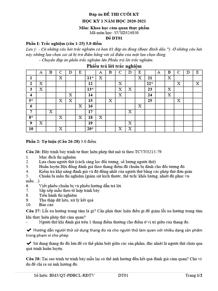 SVSD324850 - DT01 - Dap An | PDF