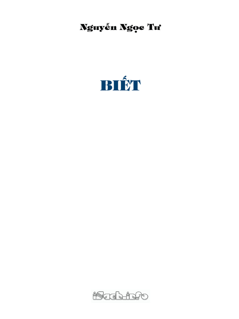 Biet Nguyen Ngoc Tu | PDF