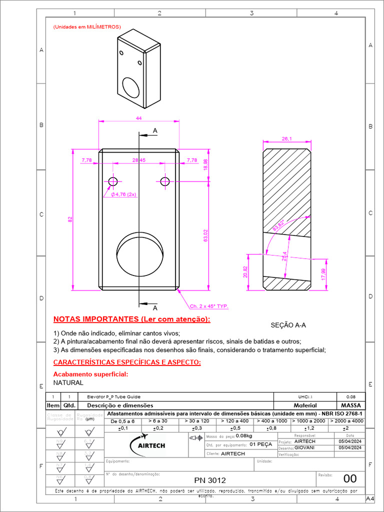 Elevator P - P Tube Guide | PDF