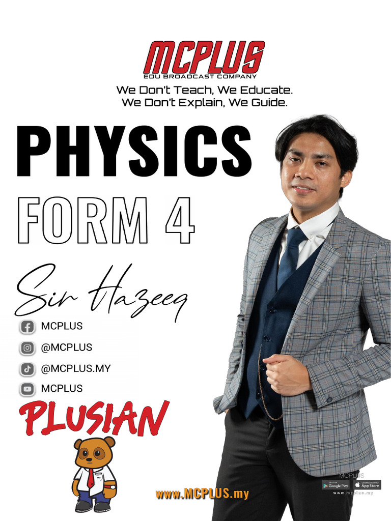 Form 4 Physics Sir Hazeeq 20.05.2024 | PDF