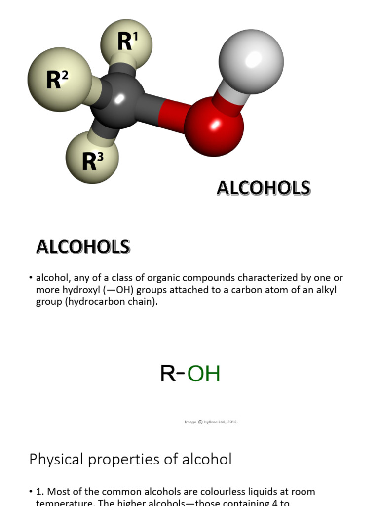 Alcohols | PDF | Alkane | Organic Chemistry