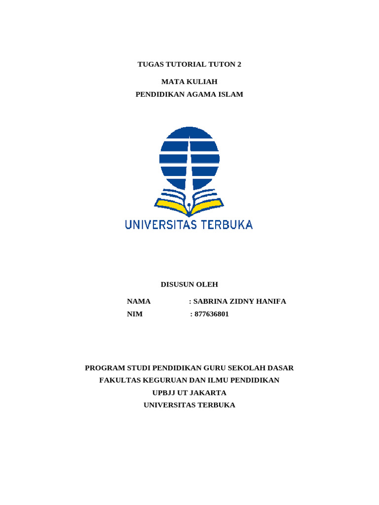 Sabrina Zidny Hanifa - 877636801 - Agama Islam | PDF