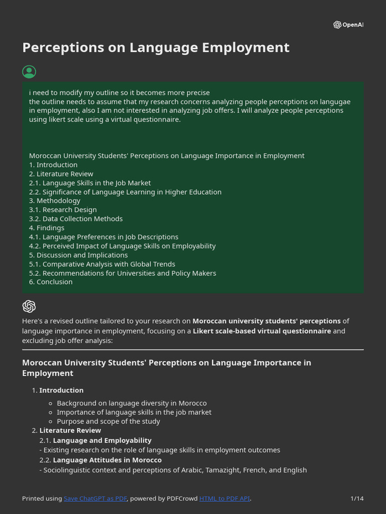 The Whole Plan With Tips | PDF | Likert Scale | Methodology