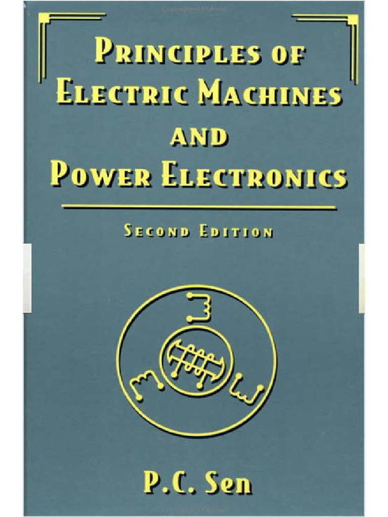 Principles of Electric Machines and Power Electronics | PDF