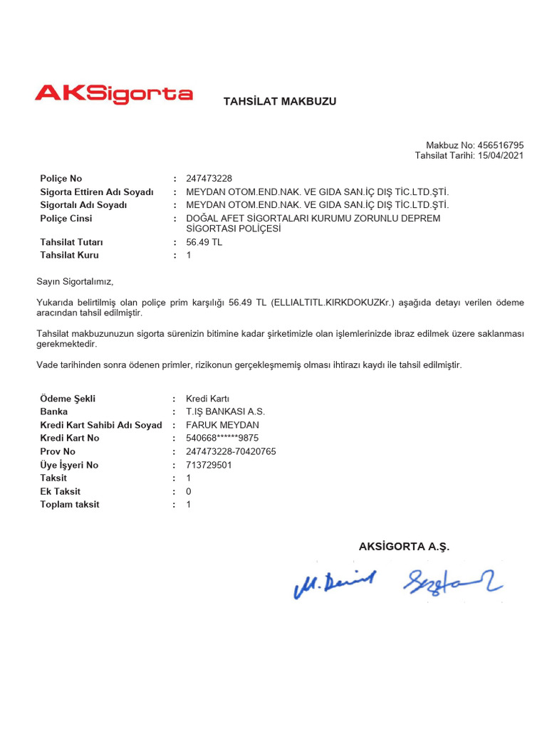 Meydan Yeni̇yol Betül Meydan Ev Dask KK | PDF