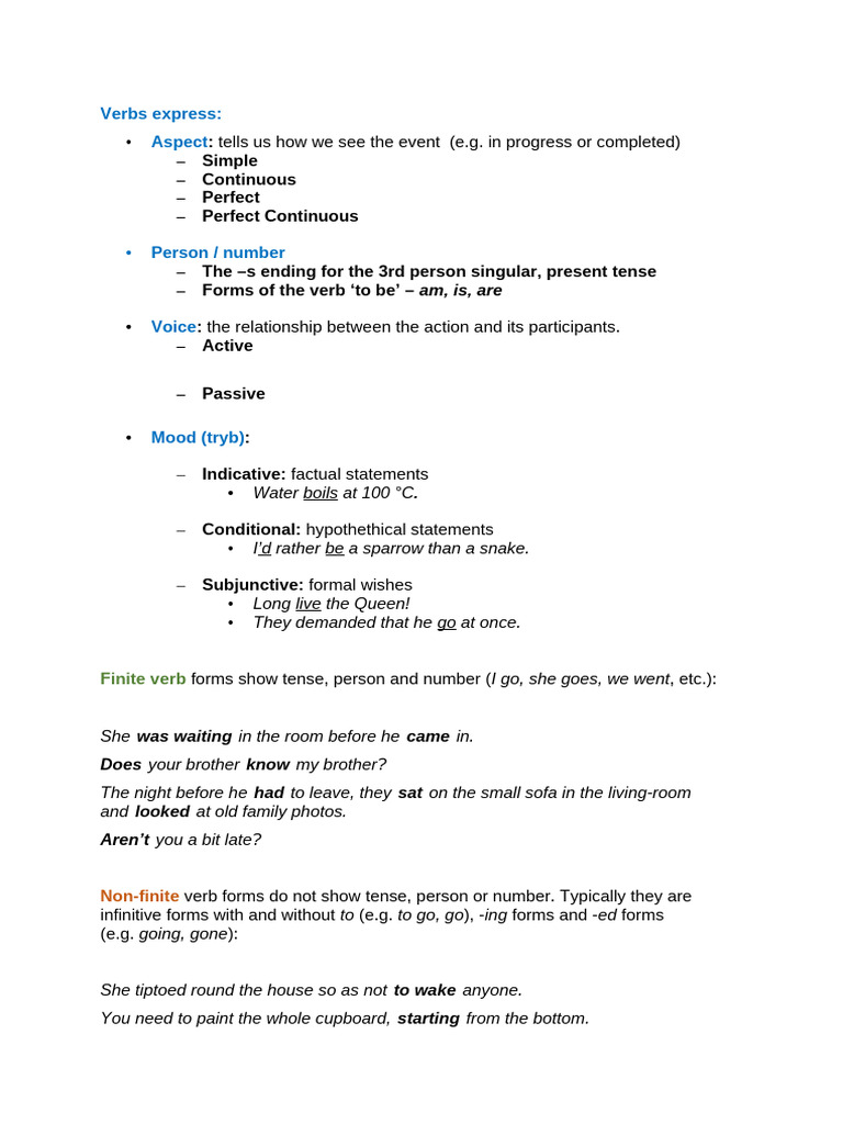 verbs | PDF | Verb | Semantic Units