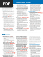 Code of Ethics For Mechanical Engineers | PDF | Engineer | Profession