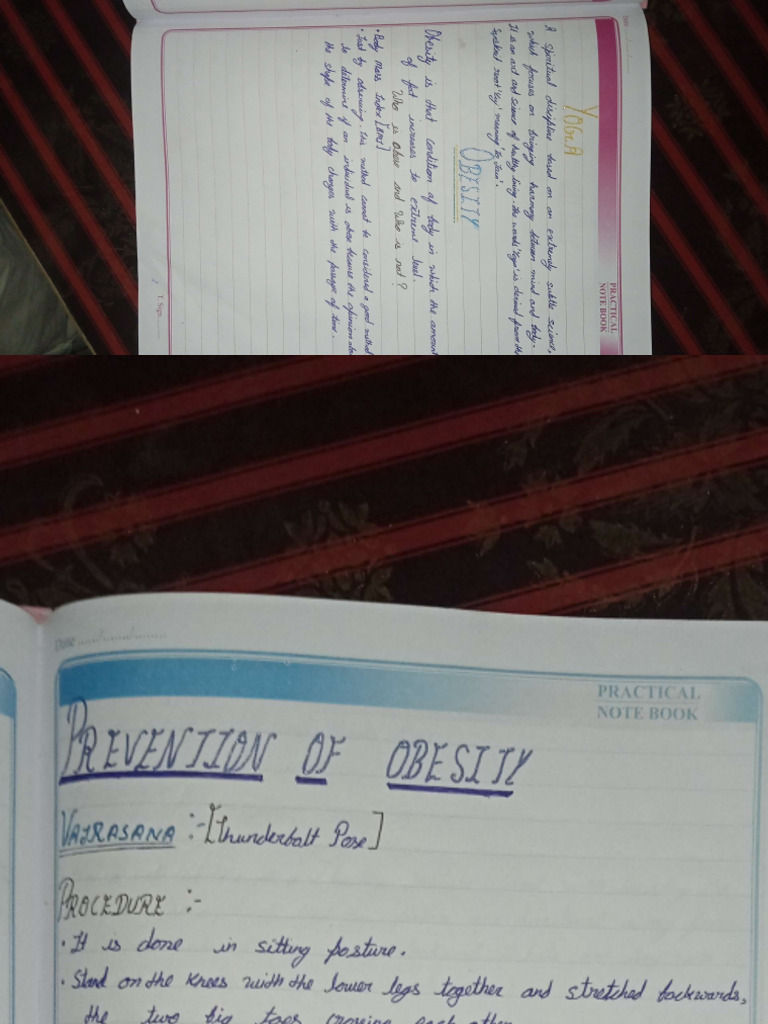 Yoga Practical Class 12 | PDF