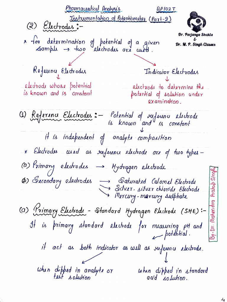 Reference Electrodes | PDF