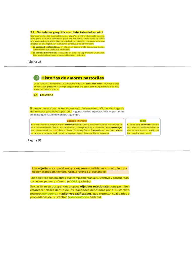 Contenidos Del Libro Carla | PDF