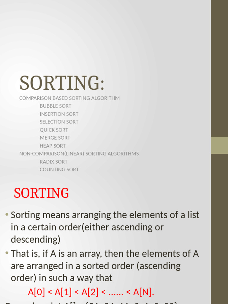3 Dsa-sorting Basics Bubblesort | PDF | Algorithms | Algorithms And ... 3 Dsa-sorting Basics Bubblesort | PDF | Algorithms | Algorithms And ...
