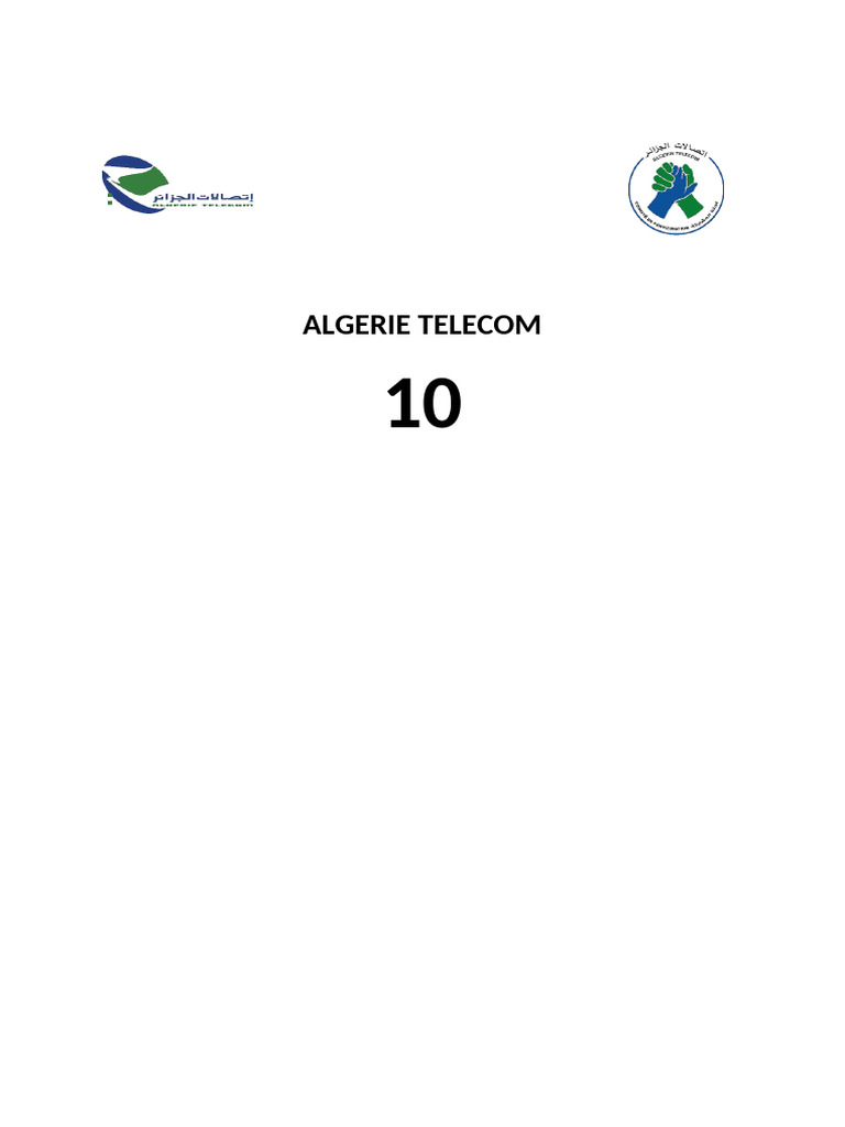 ALGERIE TELECOM CP | PDF