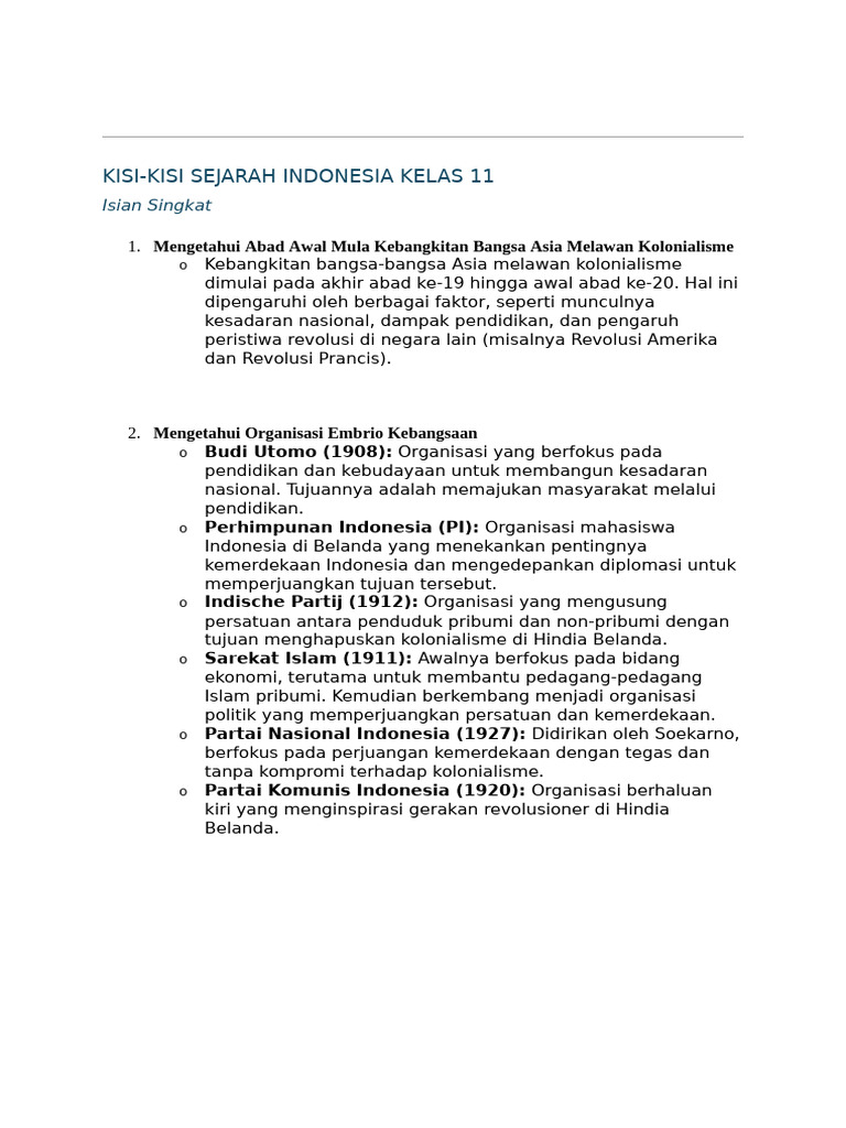 Sejarah Kisi by Nathan | PDF