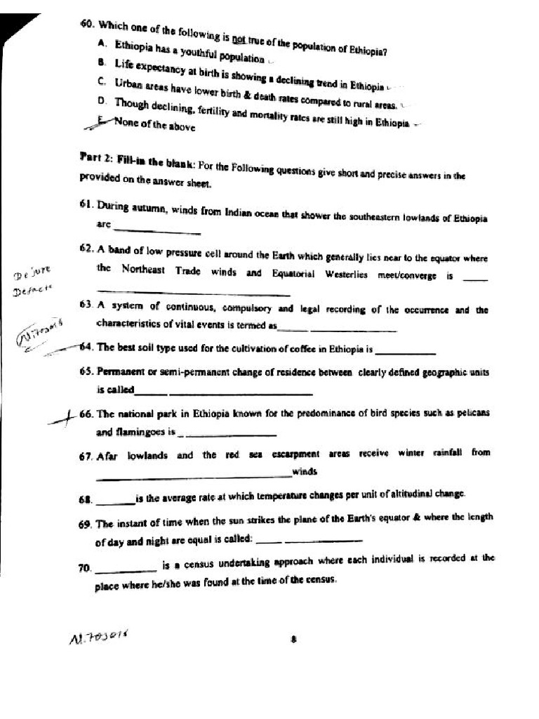 Geography Final Exam PDF | PDF