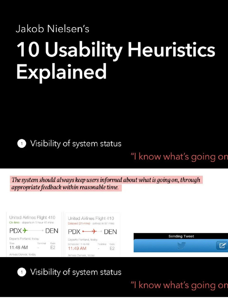 Heuristic Principles by Nielsen | PDF