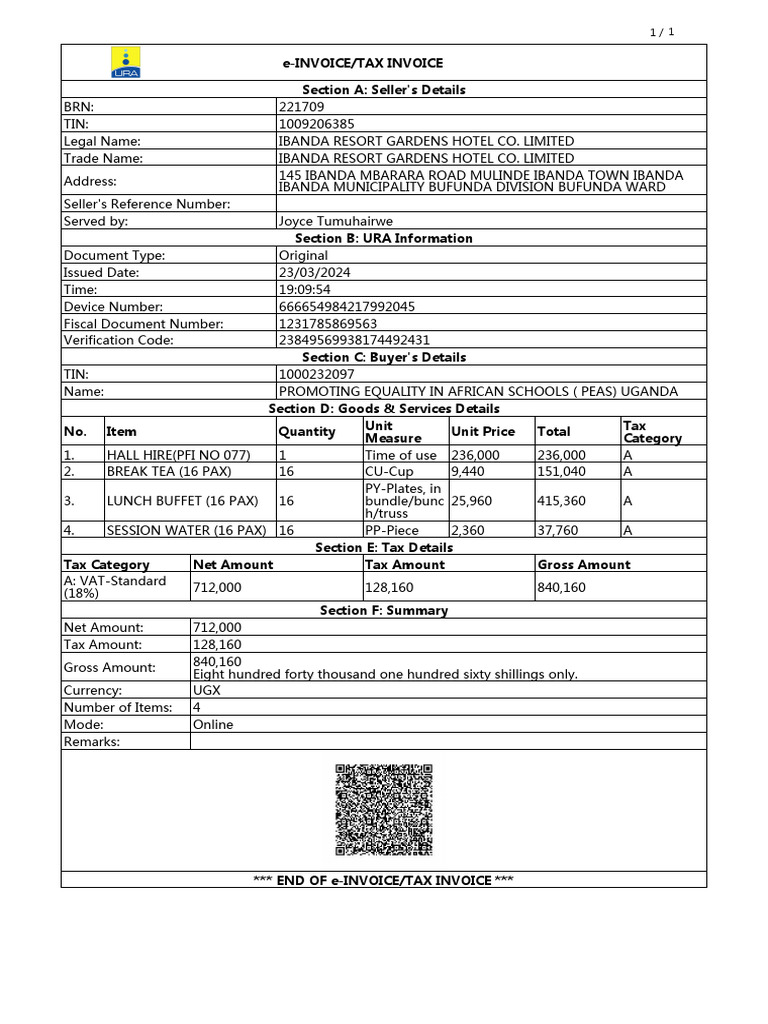 1231785869563 peas | PDF | Invoice | Payments