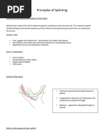 Volar Backslab Handout | PDF