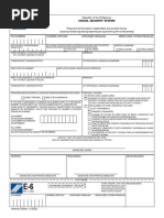 E6 Form - SSS | PDF | Identity Document | Government Information