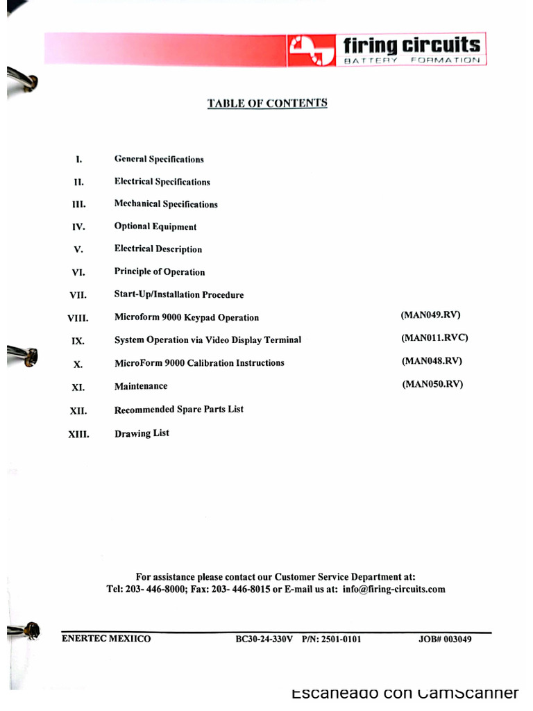 Firing Circuits | PDF