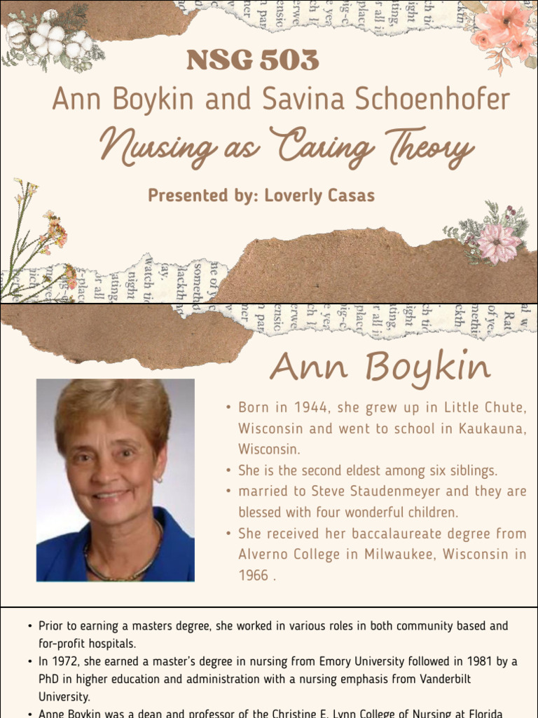 ANN-BOYKIN-AND-SAVINA-SCHOENHOFER | PDF | Knowledge | Nursing