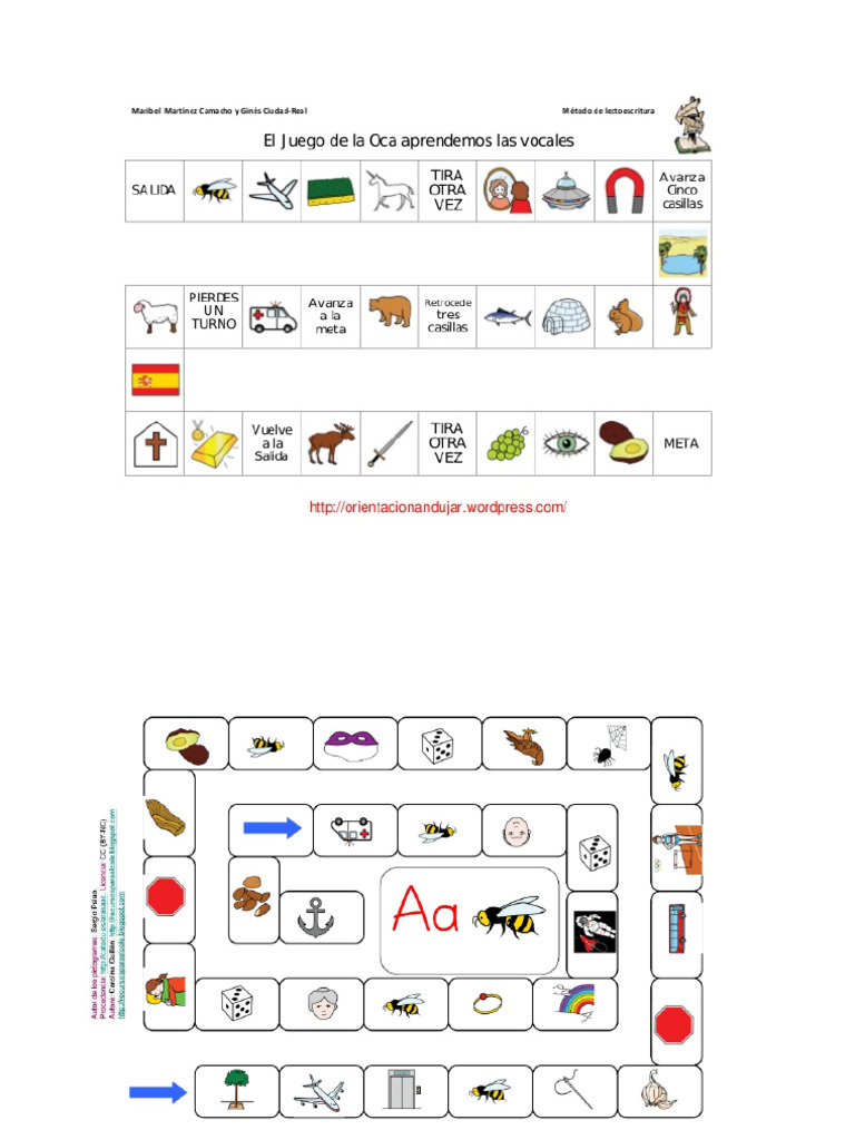 COLOR Oca Vocales | PDF