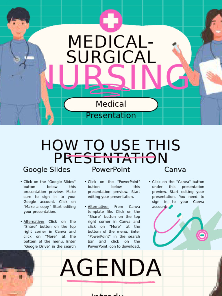 Medical Surgical Nursing Medical Presentation Pdf Software Office