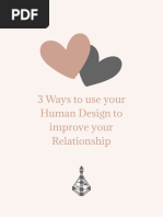 Human Design Connection Themes Explained | PDF