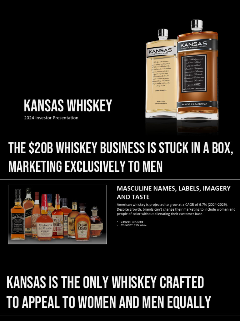 Kansas Whiskey: 2024 Investor Presentation | PDF | Whisky | Securities ...
