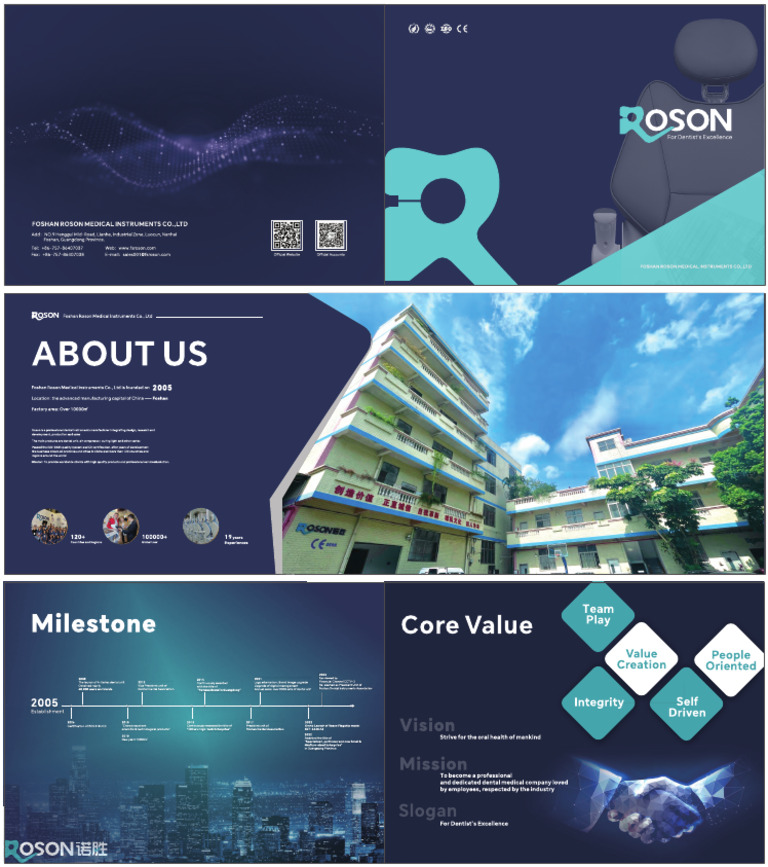 2024 ROSON Dental Unit Catlog | PDF
