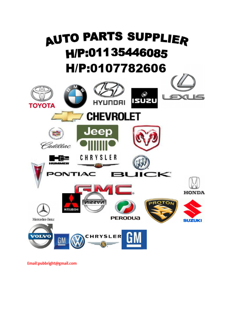 Automotive Clip Catalog by Platinum Uni Bright | PDF | Toyota | Industries