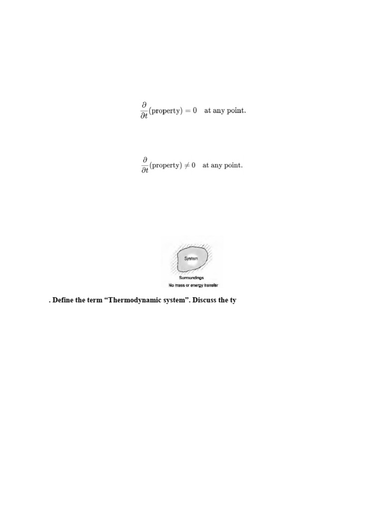 TD Unit Wise Short Answer Questions | PDF | Heat | Laws Of Thermodynamics
