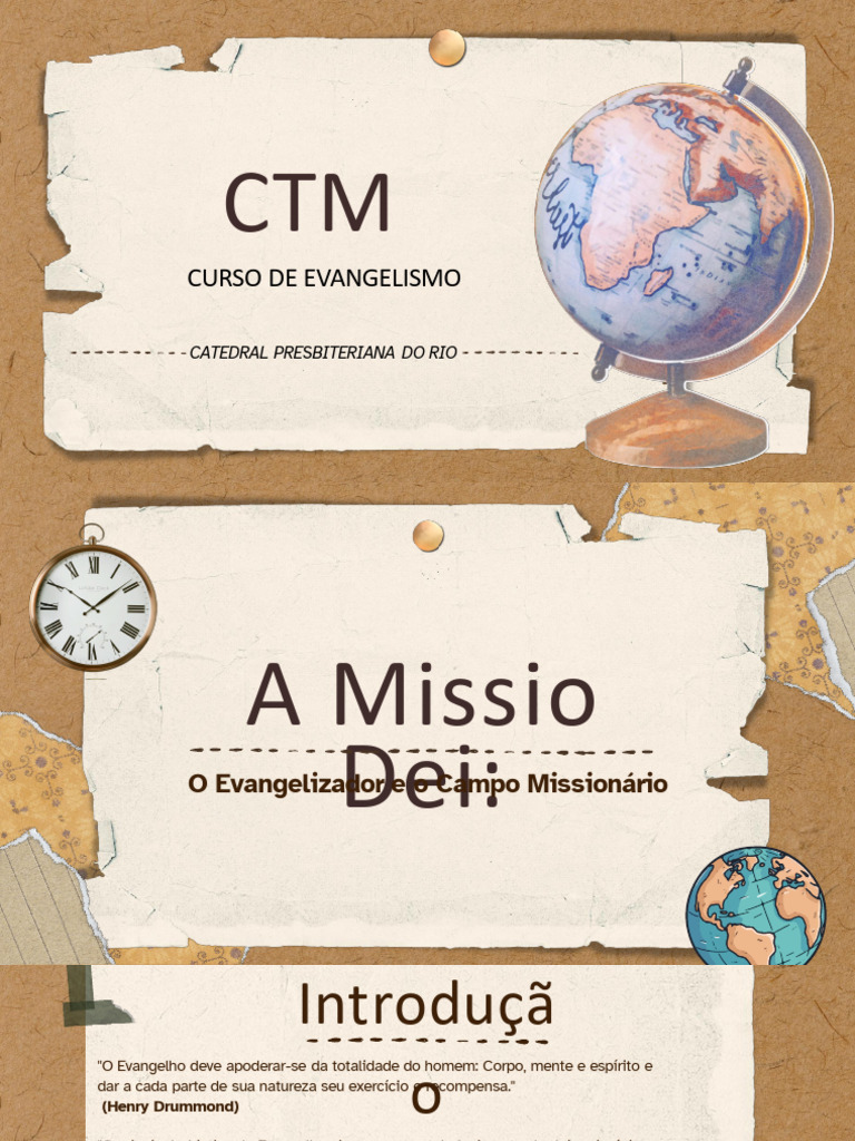 CTM - Aula 2 | PDF | Jesus | Evangelismo