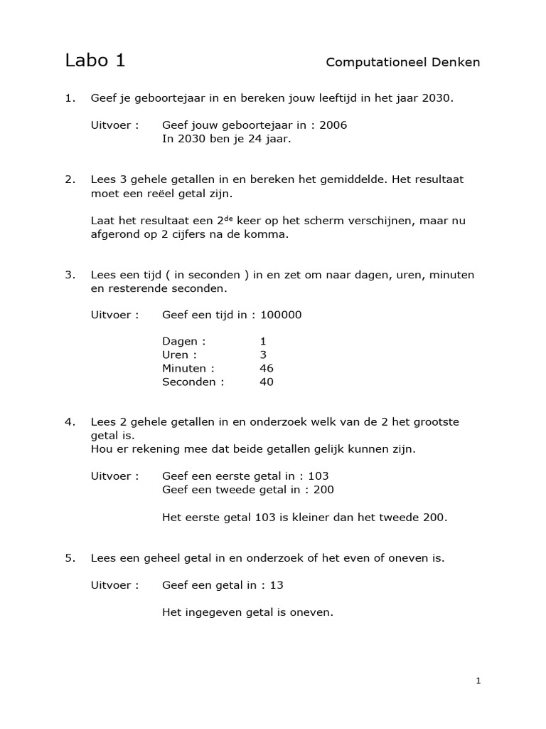 Opgave CD Labo1 2024 | PDF