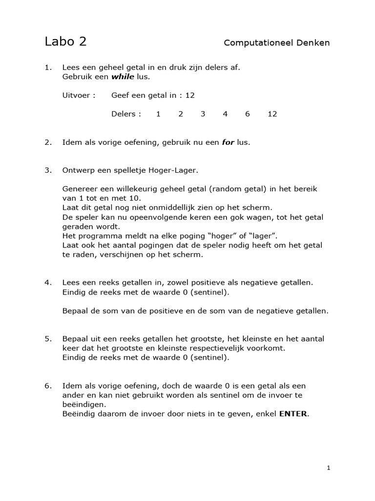 Opgave CD Labo2 2024 | PDF