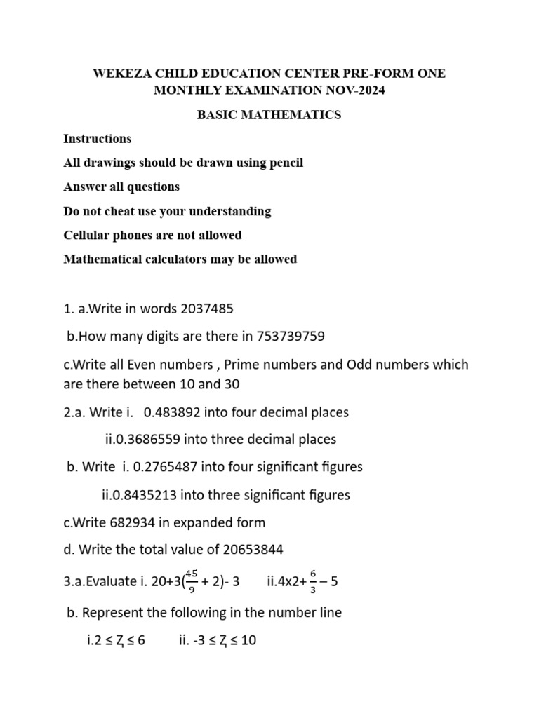 MATH'S | PDF