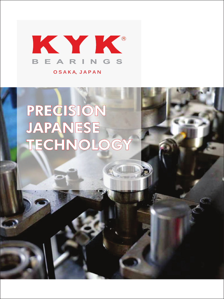 KYK Bearings: Storage and Maintenance Guide | PDF