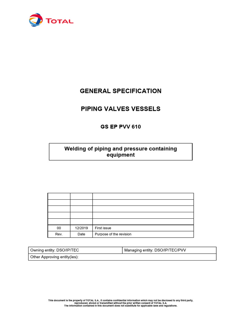 GS Ep PVV 610 en | PDF | Welding | Construction