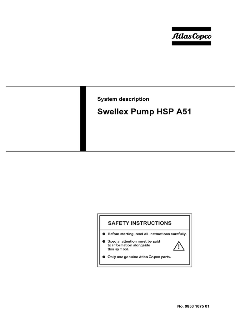 SWELLEX | PDF | Pump | Switch