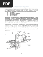 Lesson 04 Orthographic Projection Practice Exercises | PDF