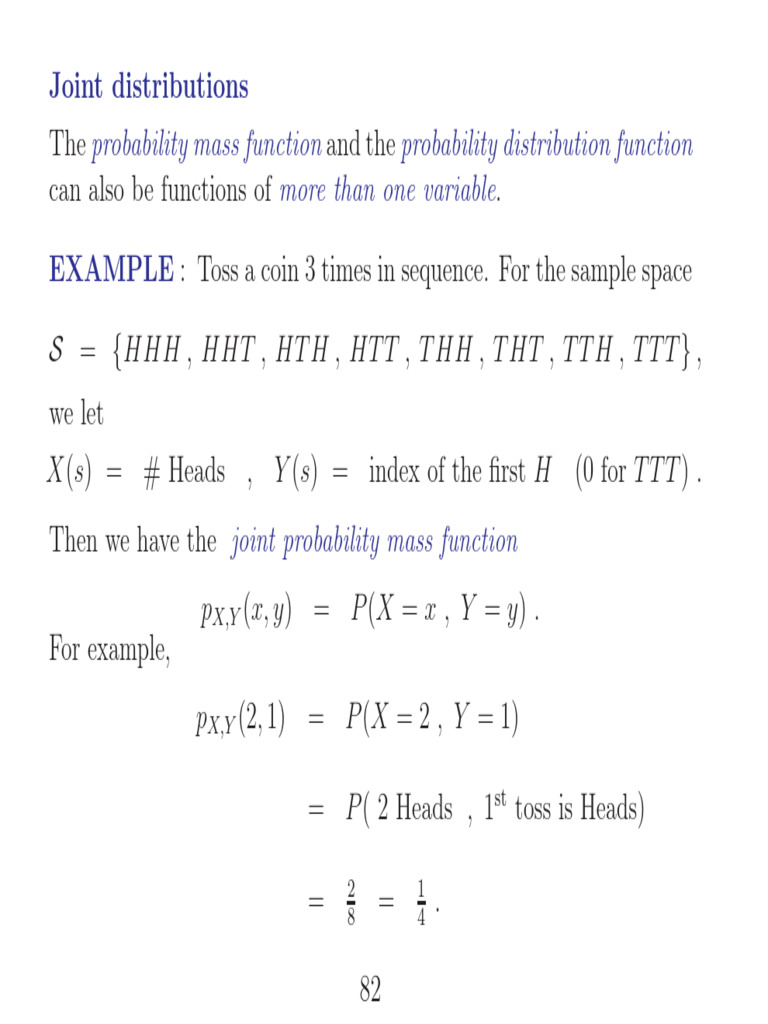 Joint Distribution and Expection | PDF | Probability Theory ...