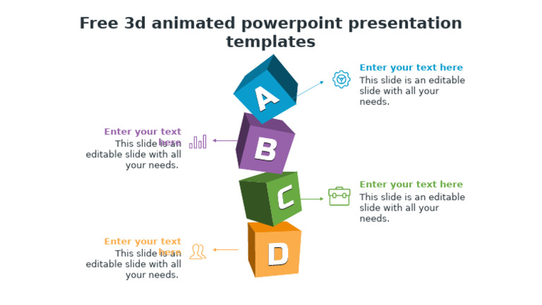 46782-Free 3d Animated Powerpoint Presentation Templates | PDF