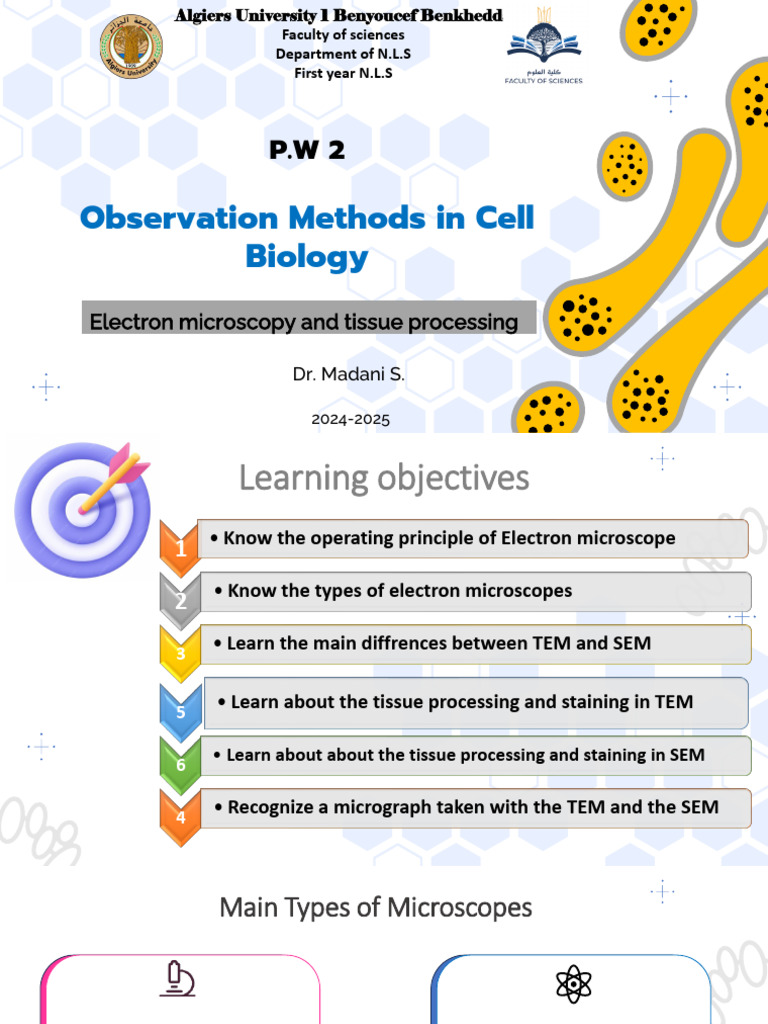 PW 2 Electron Microscopes (1) | PDF | Microscope | Electron Microscope