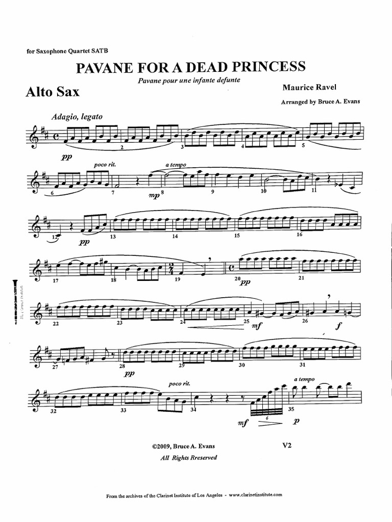 Pavane For A Dead Princess | PDF