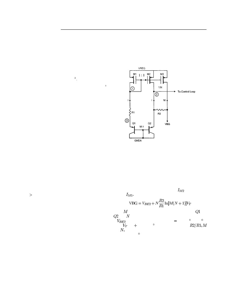 A Low Supply Voltage High PSRR Voltage Reference in CMOS Process | PDF ...