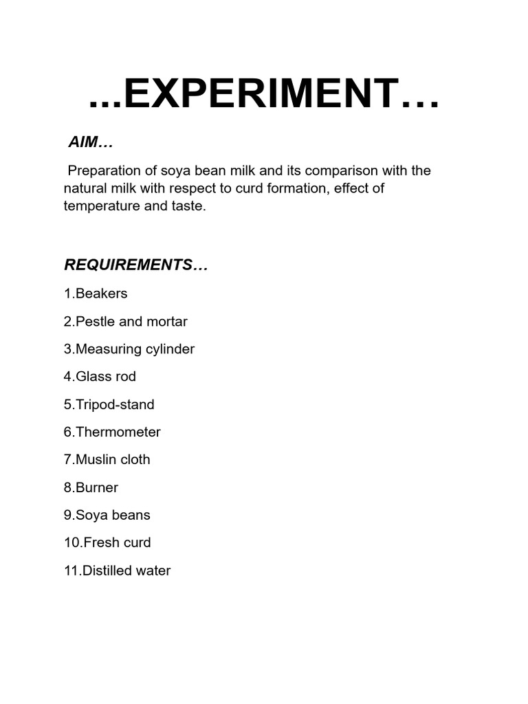 Experiment | PDF